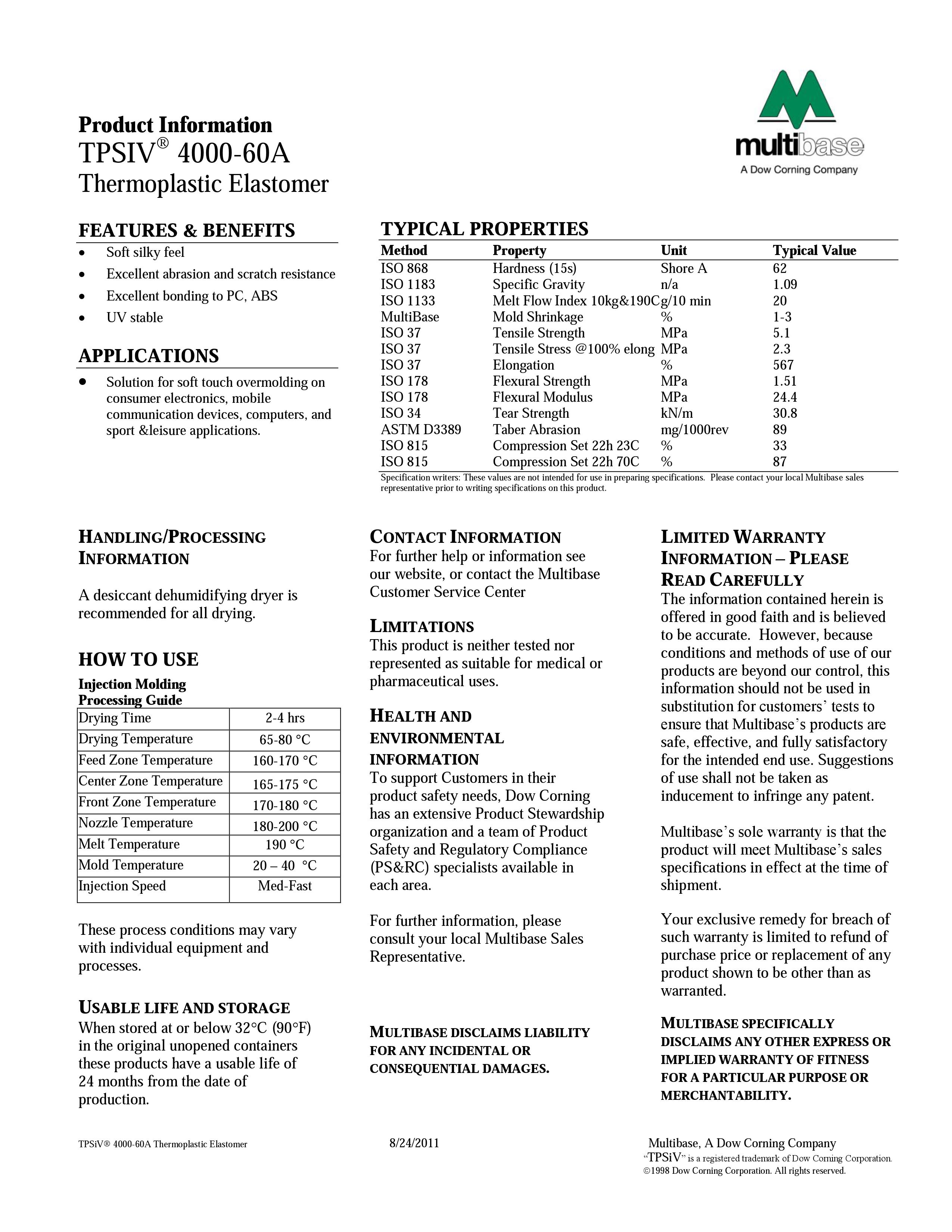 道康宁TPSIV:道康宁 TPSIV 4000-60A-道康宁硅粉|道康宁硅酮母粒|阻燃剂|磷酸脂固态阻燃剂|K胶|热塑性弹性体TPE--东莞瑞驰化工有限公司